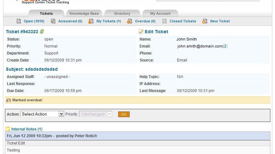 osTicket: Lightweight, open-source support solution with built-in ...