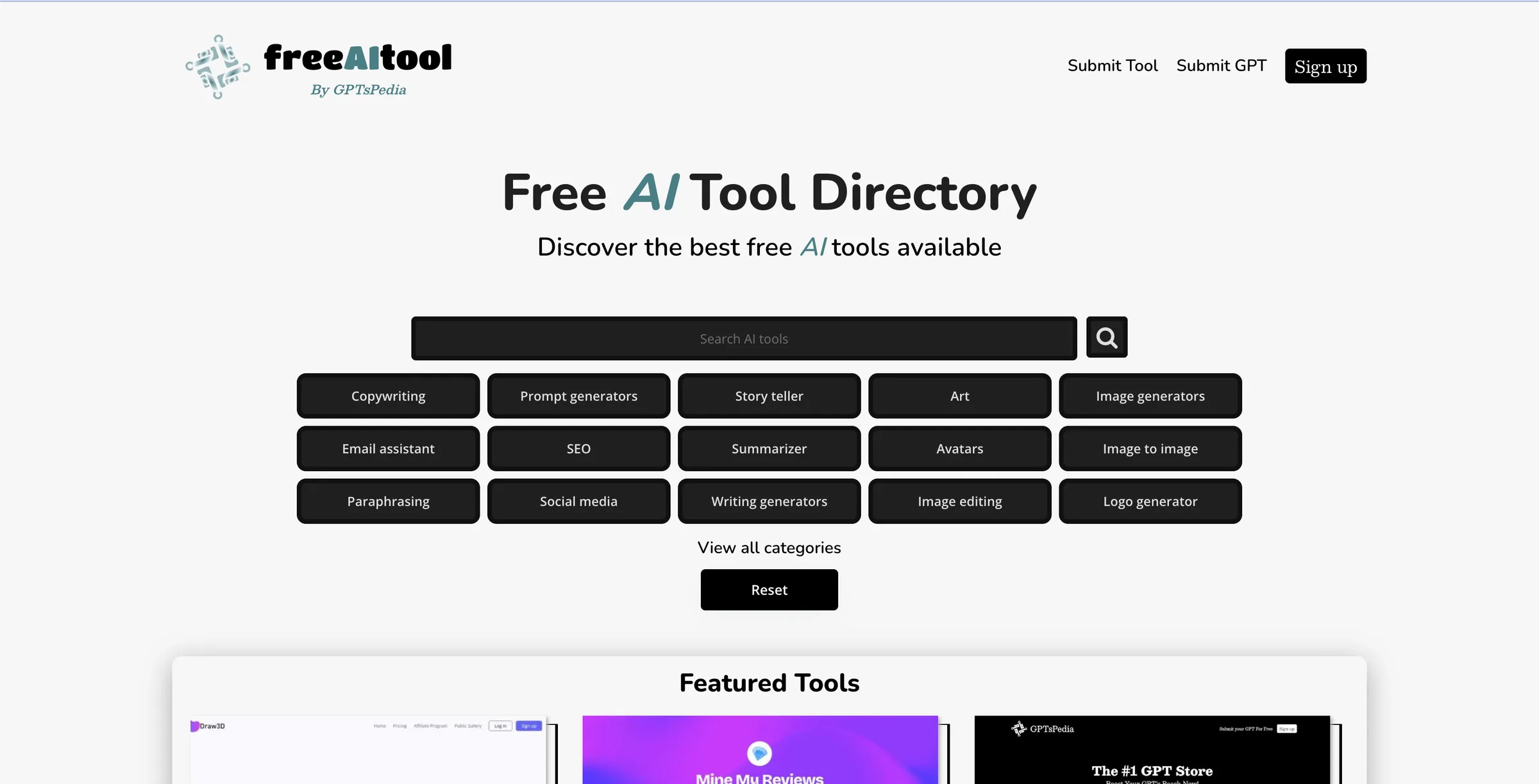 freeAItool Alternatives and Similar Sites & Apps | AlternativeTo