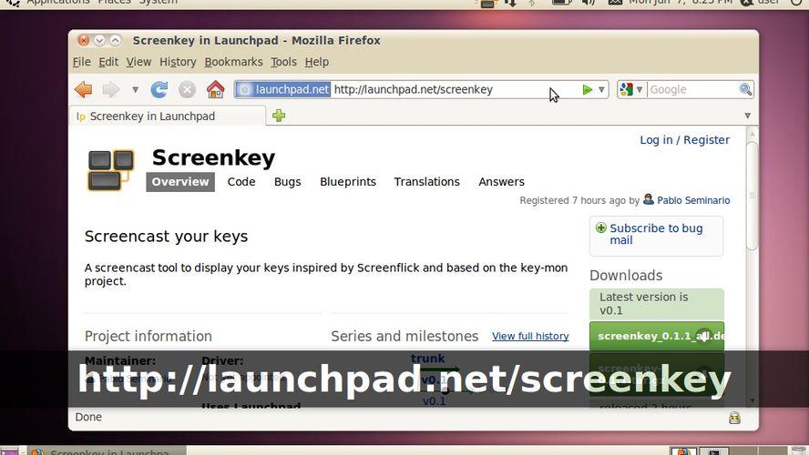 Screenkey: Screencast tool to display your | AlternativeTo