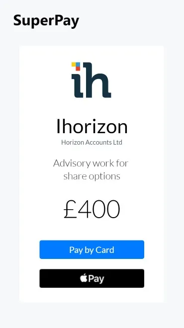 SuperPay: A new and fast way to get paid, set up your companies own ...