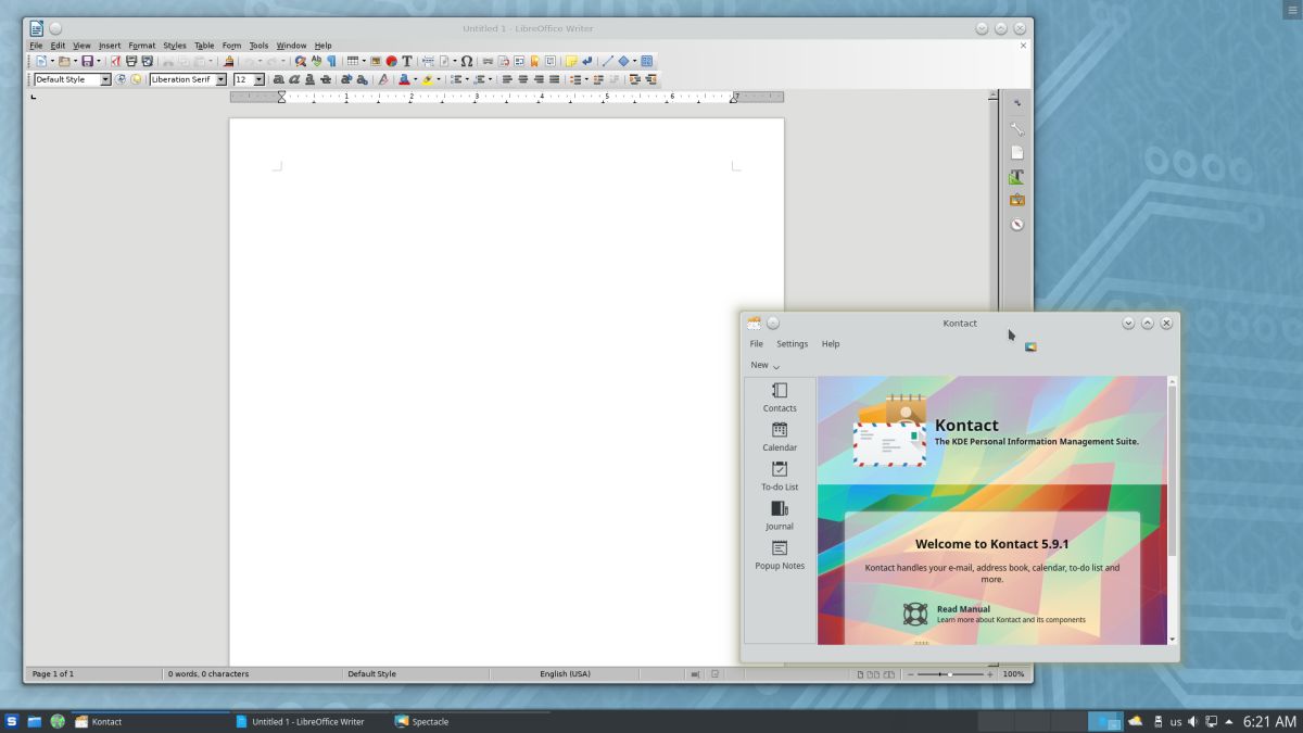 Septor: Desktop distribution based on Debian, KDE Plasma and Tor ...