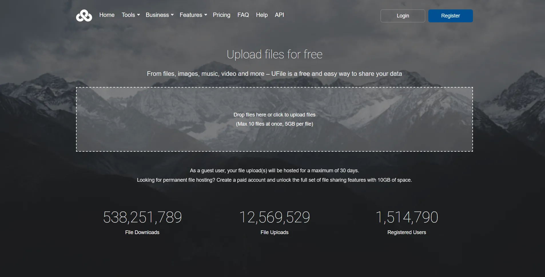 Ufile.io: Secure, free file sharing up to 50GB | AlternativeTo