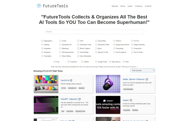 FutureTools: Organizing all of the amazing AI tools that are ...