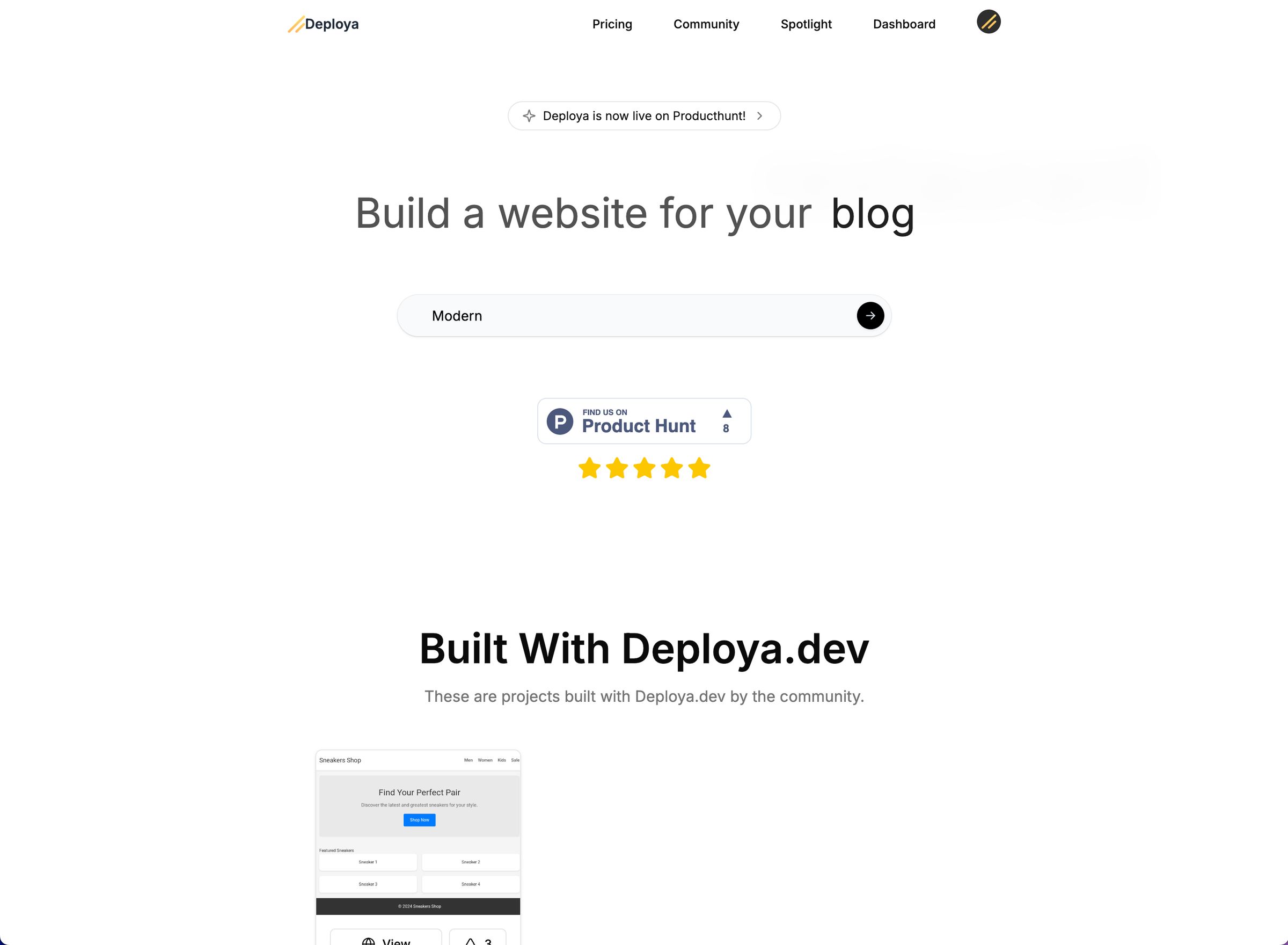 Deploya Alternatives: Top 10 Website Builders & Similar Apps | AlternativeTo