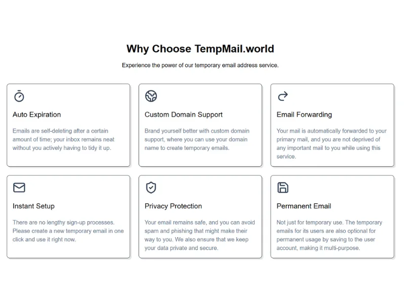TempMail.World Alternatives: Top 9 Disposable Email Services & Similar ...