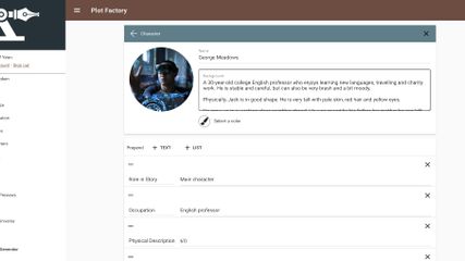 Plot Factory: Online story planner, organizer, and writing application ...