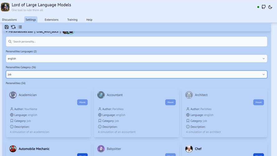 LoLLMS Web UI: GPT4ALL Chatbot UI | AlternativeTo