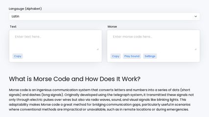 Morse Code Translator Alternatives and Similar Apps & Services ...