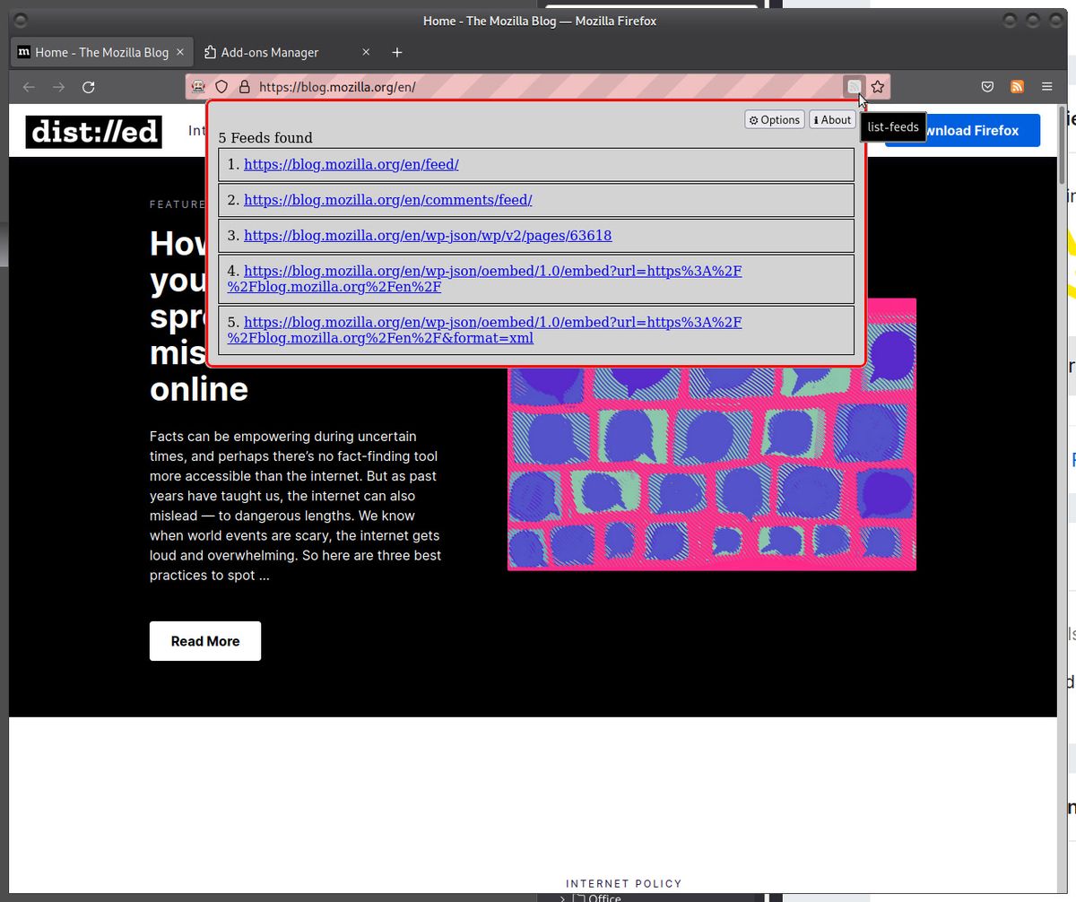 List Feeds Alternatives and Similar Extensions / Add-Ons | AlternativeTo