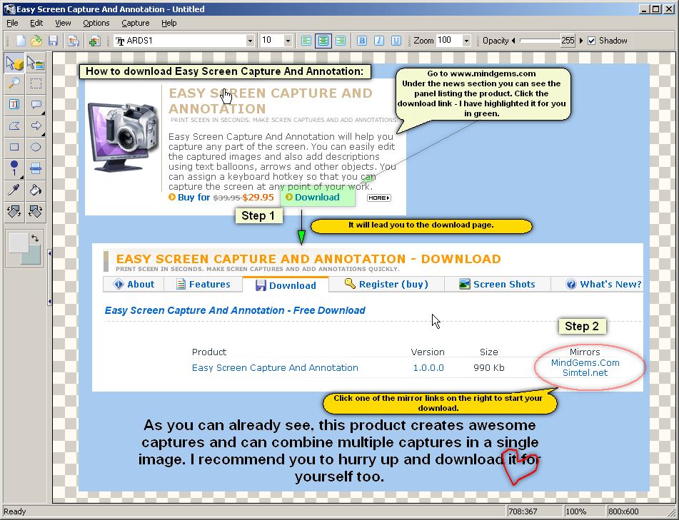 Easy Screen Capture and Annotation Alternatives: 25+ Screenshot Capture ...