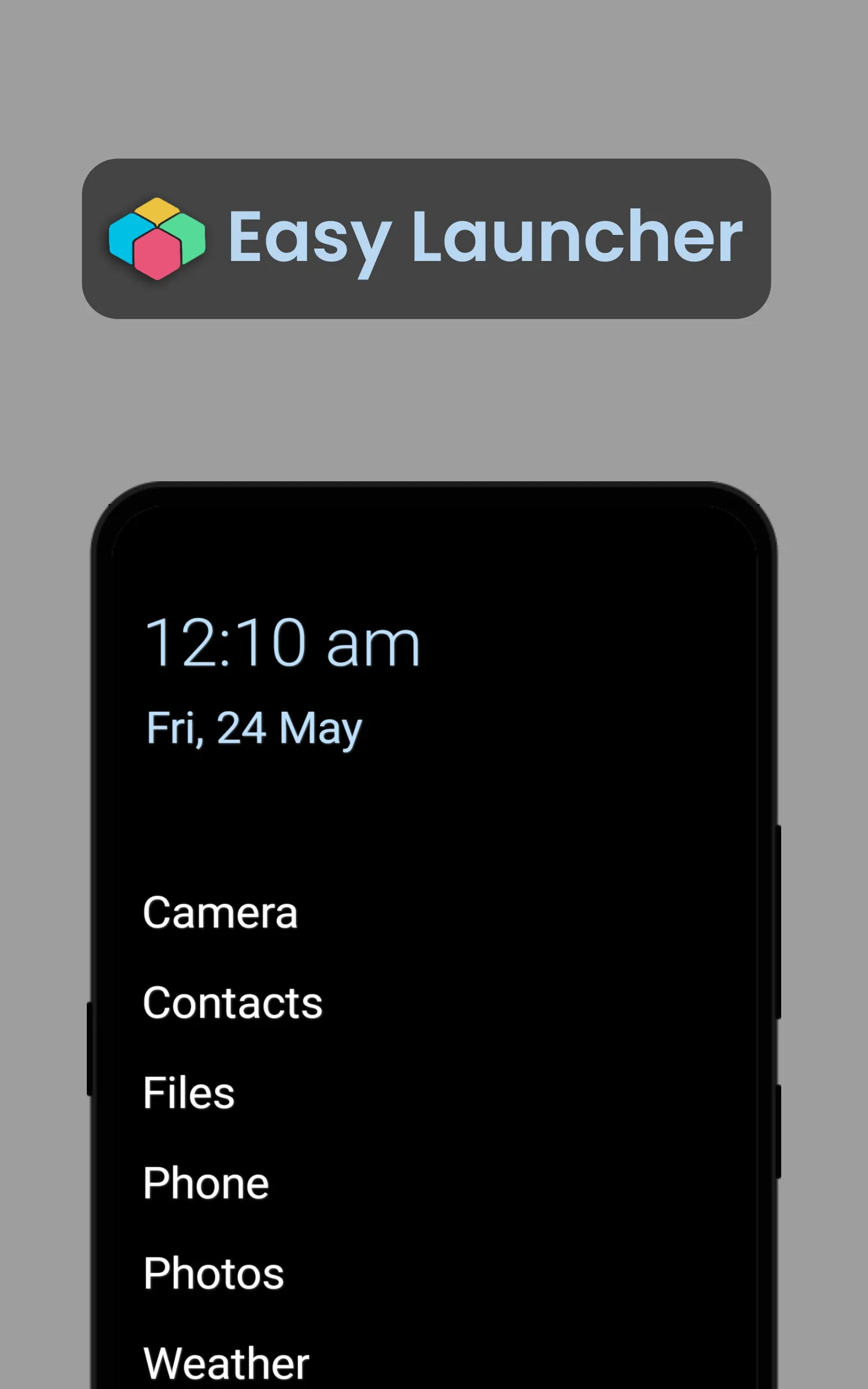 EasyLauncher: Minimal and clutter-free Android launcher | AlternativeTo