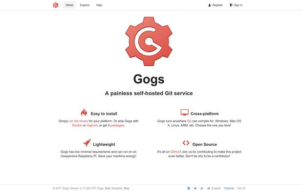 Gogs: A painless self-hosted Git service written in Go | AlternativeTo