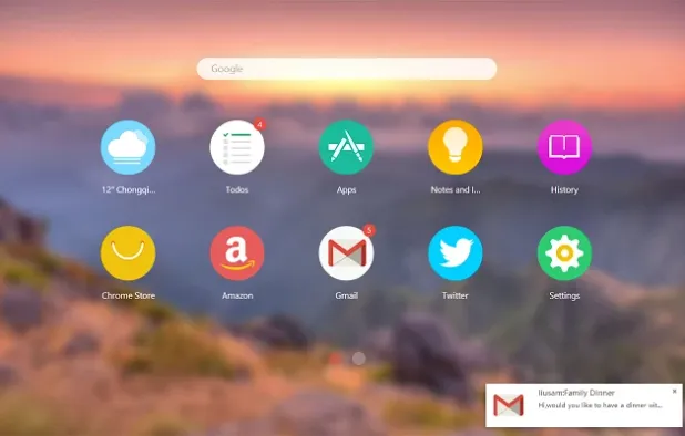 Infinity New Tab: A Chrome-based cloud applications platform, for more ...