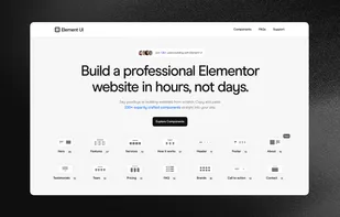 Element UI Kit: Element UI is a free component library for Elementor ...