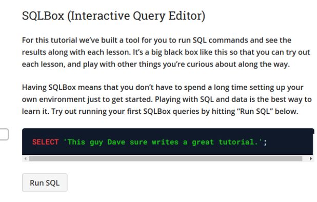 Interactive PostgreSQL SQL Tutorial: Online | AlternativeTo Interactive PostgreSQL SQL Tutorial: Online | AlternativeTo