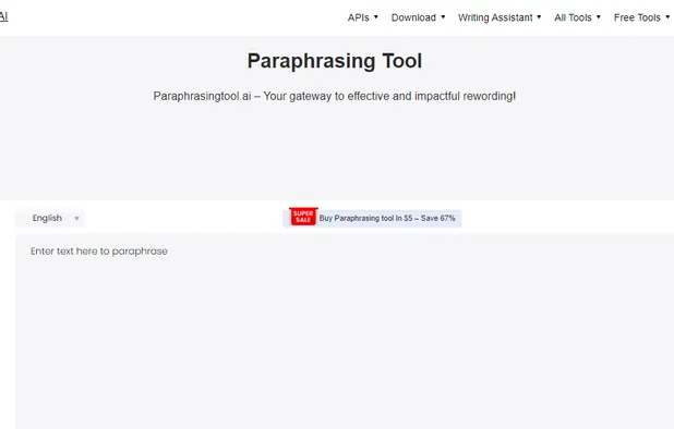 Paraphrasing Tool AI: Paraphrasingtool.ai is a famous alternative to Quillbot with a higher free ...