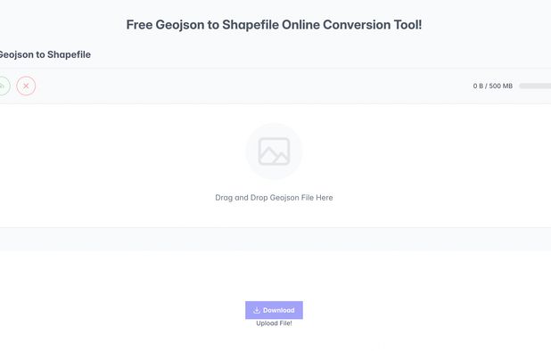 GeoJSON to Shapefile Converter: Online tool to convert GeoJSON format ...