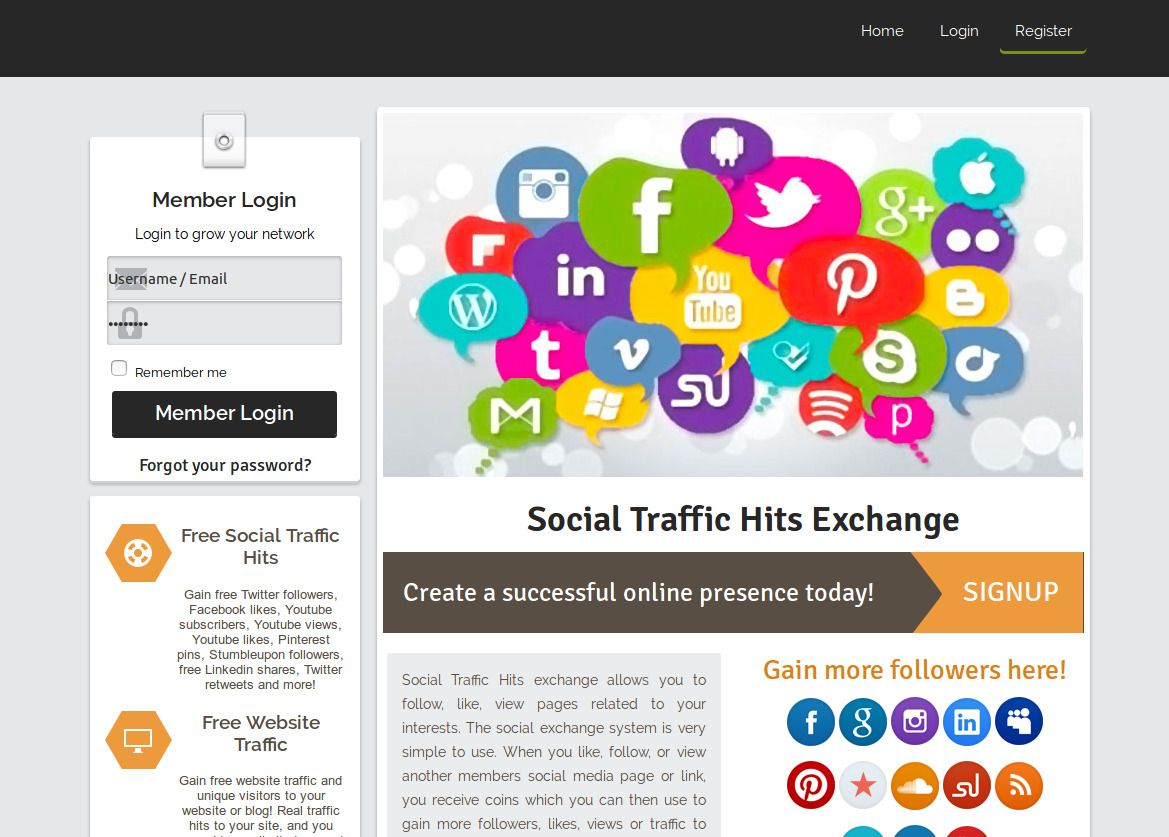 Social Traffic Hits Alternatives and Similar Sites & Apps | AlternativeTo
