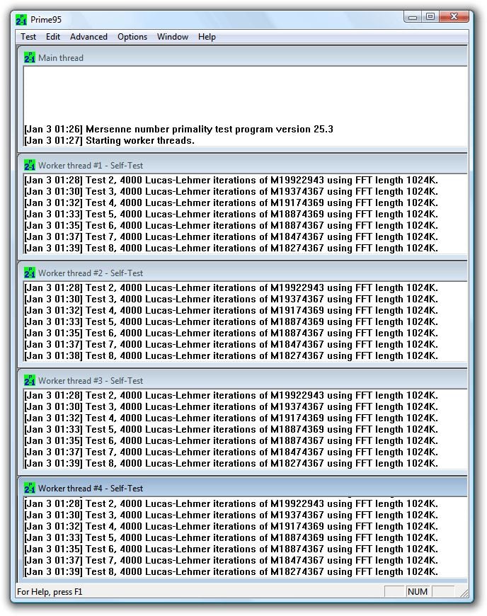 Prime95: Program that searches for new Mersenne prime numbers. | AlternativeTo