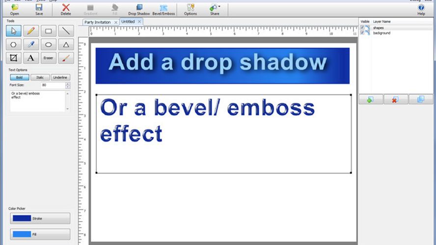 DrawPad: Graphic Design and Drawing software is an easy-to-use image ...