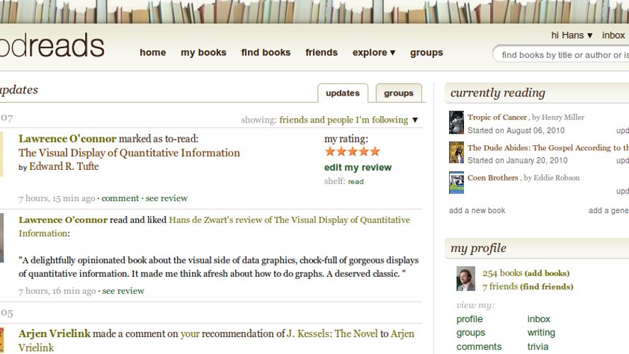 Goodreads: Meet your next favorite book | AlternativeTo