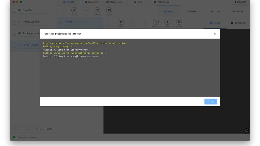 DockStation: Developer-centric application for managing projects based ...