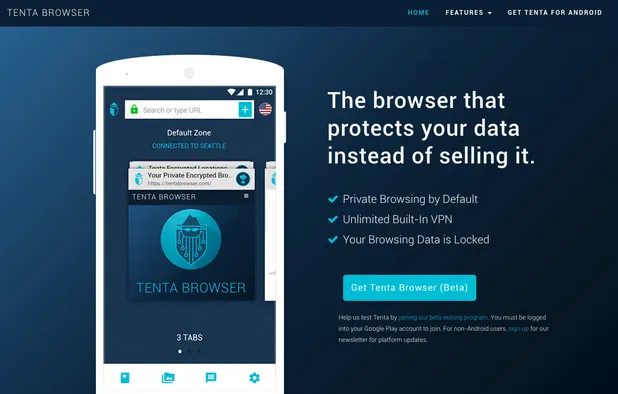 Tenta - Private Browser: Private & encrypted browser that protects your ...