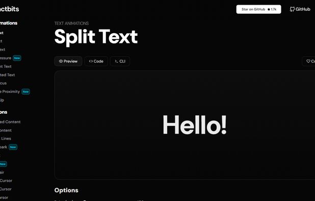 React Bits: An open source collection of animated, interactive & fully customizable | AlternativeTo