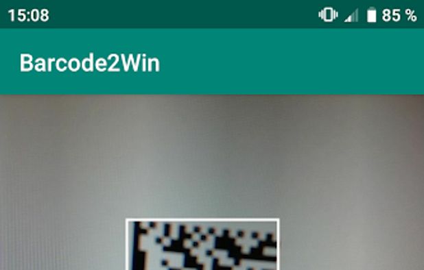 Barcode2Win: Transform Android device into a Windows WiFi barcode ...