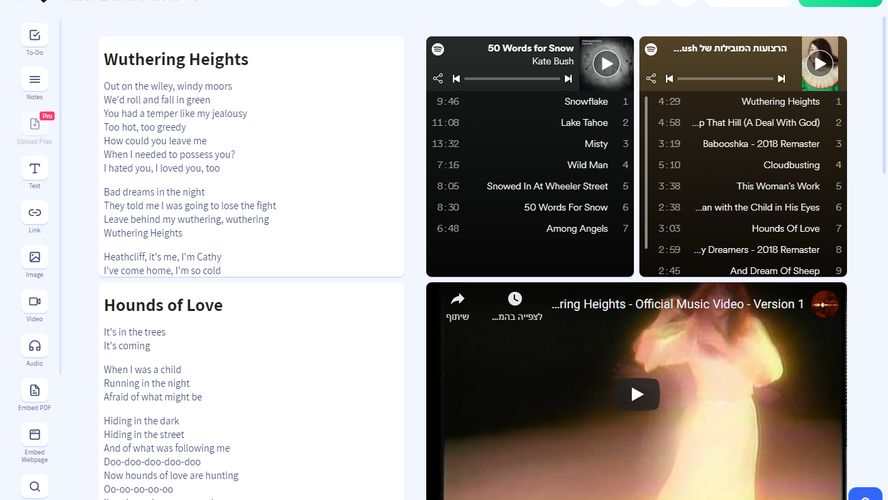 Widget-Board: Widget Board is a productivity tool that lets you create ...