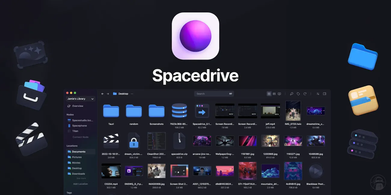 Early public alpha of innovative open-source file management Spacedrive is finally out ...