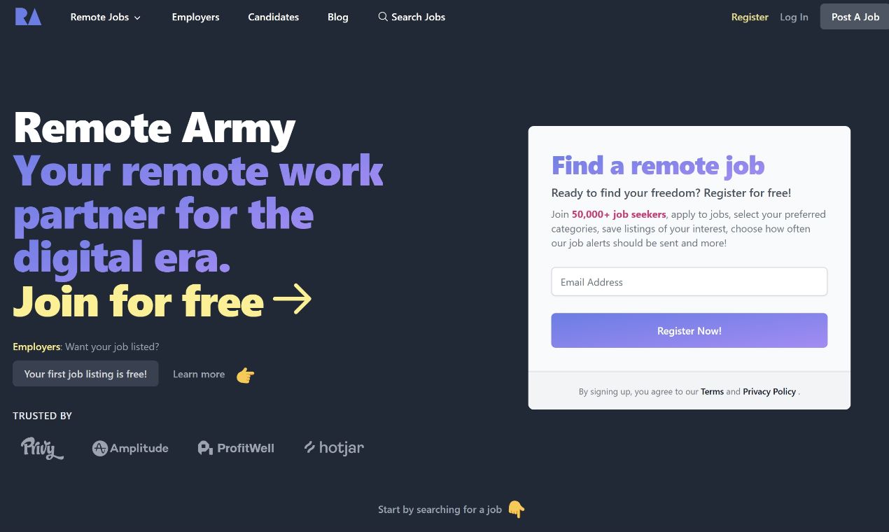 Remote Army: Your remote work partner for the digital era | AlternativeTo
