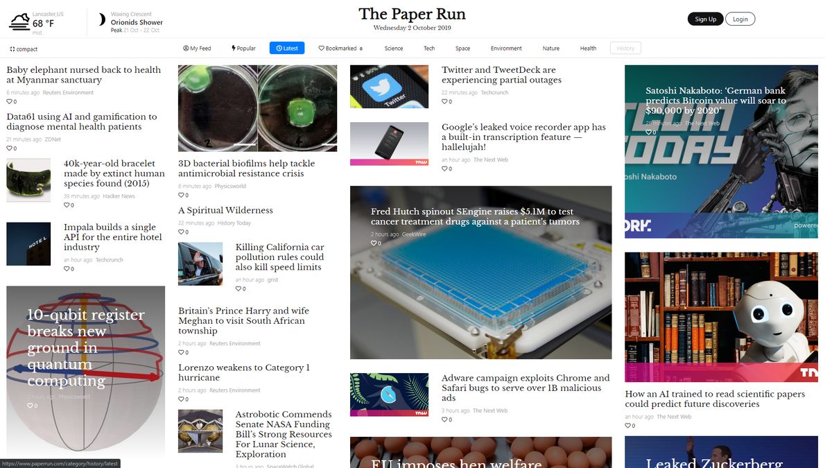 Paper Run Alternatives: Top 6 Tech News Sites and News Readers ...