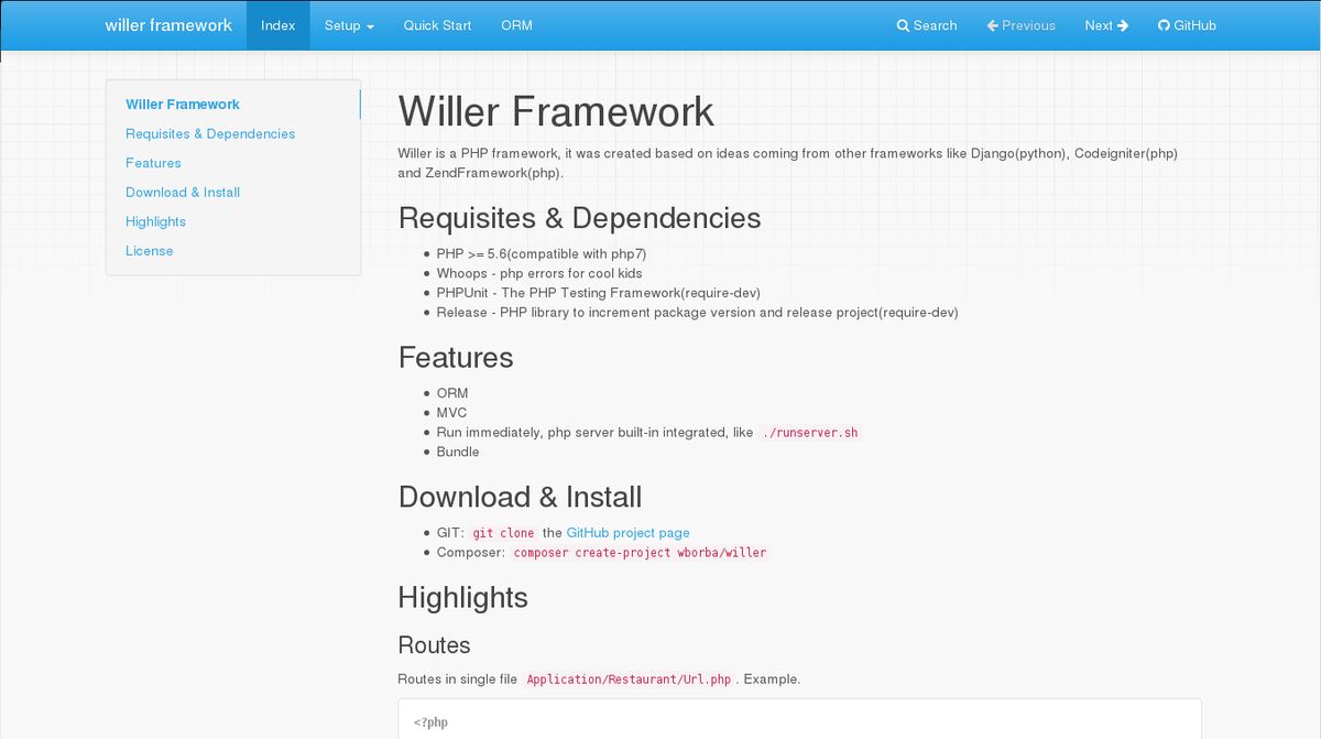 Willer Framework Alternatives and Similar Software | AlternativeTo