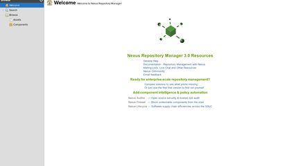 Sonatype Nexus Repository OSS: The world's only repository manager with ...