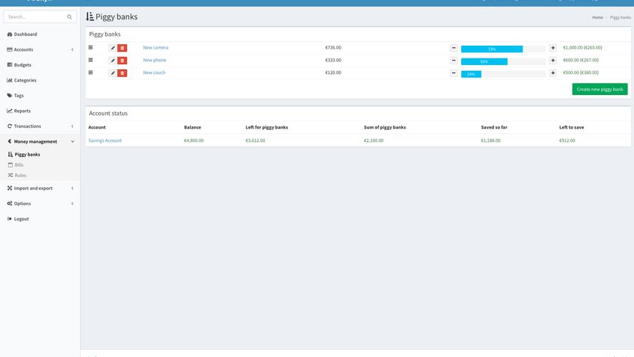 Firefly III: Financial manager, it can help you keep track of expenses ...