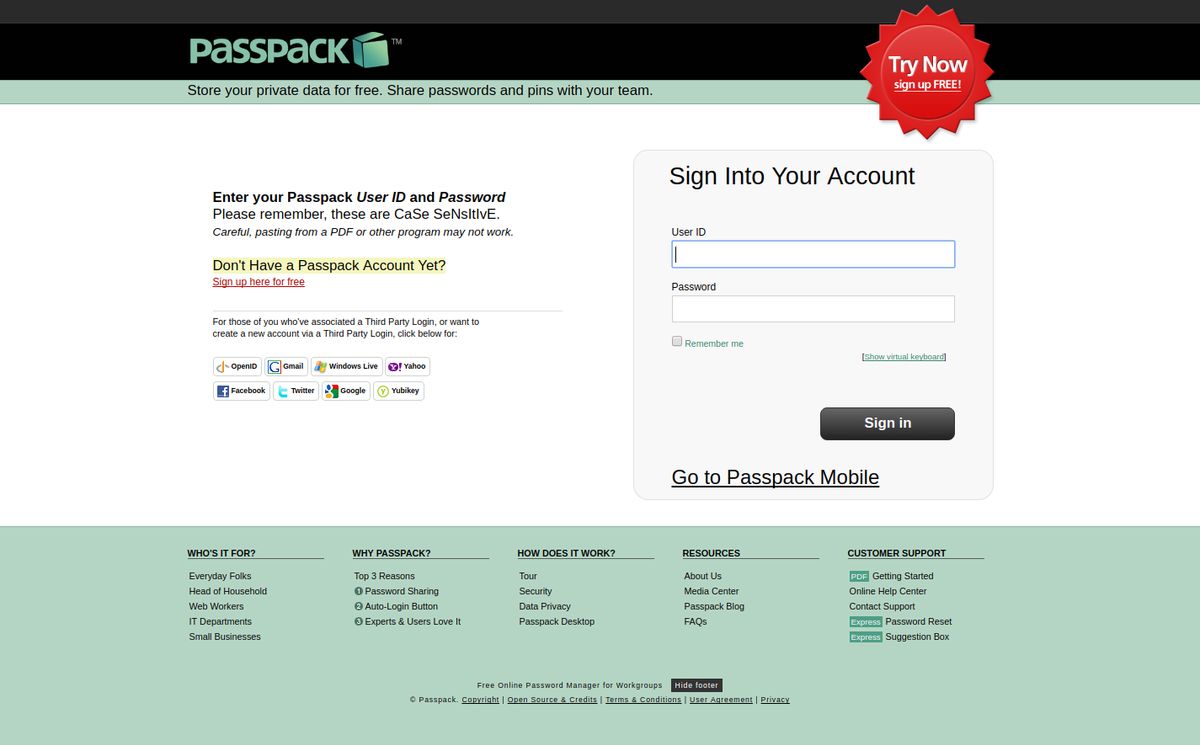 Passpack Alternatives: 25+ Similar Password Managers | AlternativeTo