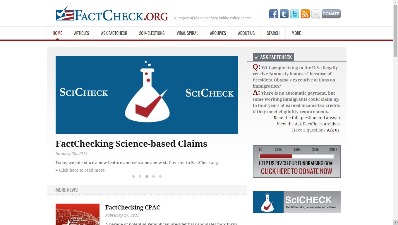 FactCheck Alternatives and Similar Sites & Apps | AlternativeTo