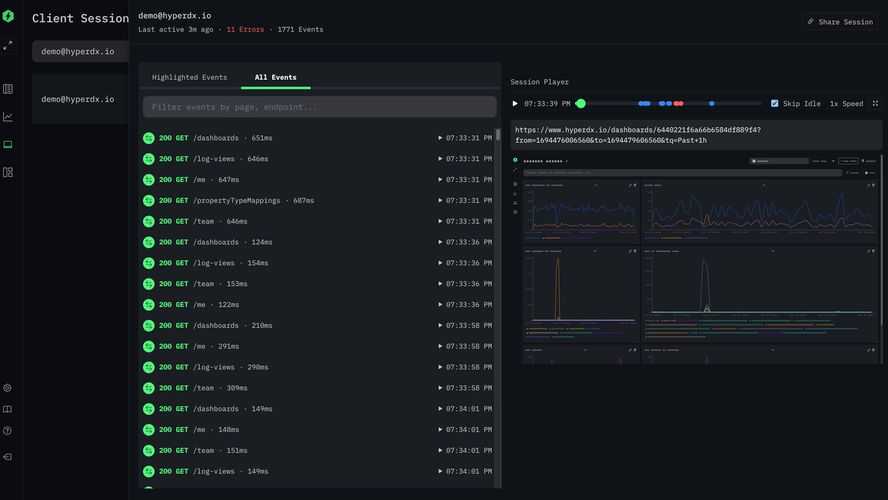 HyperDX: An open source observability platform: Unify session replays, logs, traces, and ...