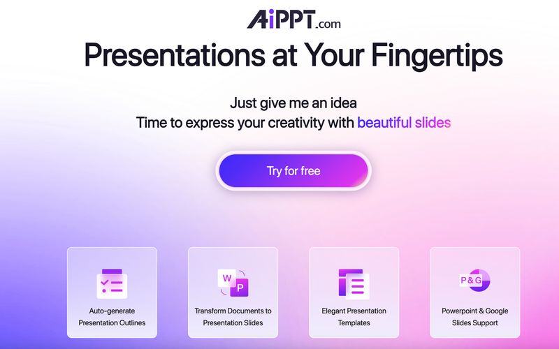 AiPPT: Reviews, Features, Pricing & Download | AlternativeTo AiPPT: Reviews, Features, Pricing & Download | AlternativeTo