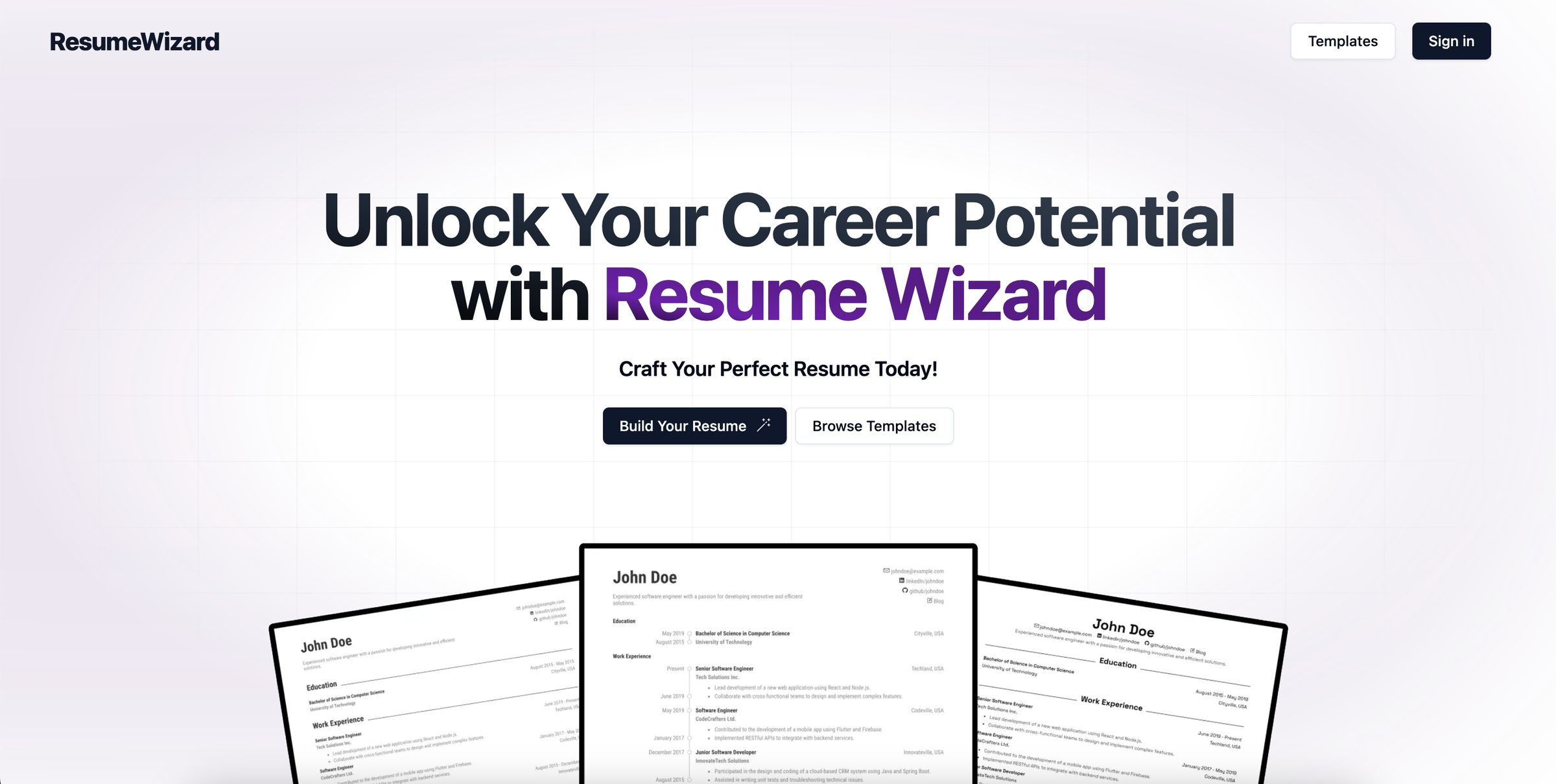 Resume Wizard Alternatives and Similar Sites & Apps | AlternativeTo