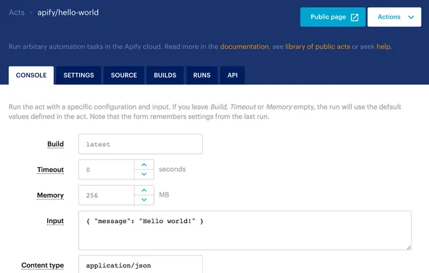 Apify: Cloud platform for web data extraction and workflow automation ...