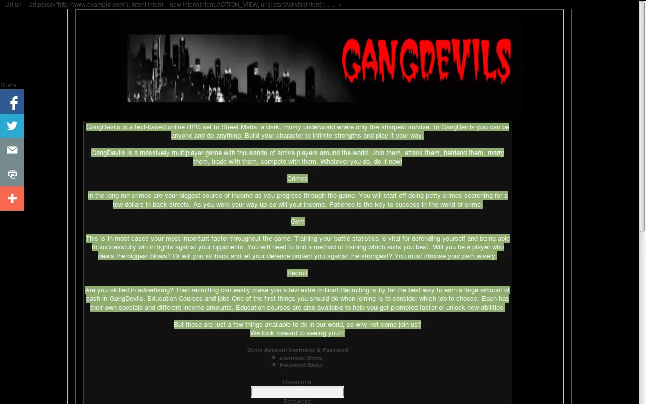 2 Games Like Gang Devils: Similar Role-playing Games | AlternativeTo