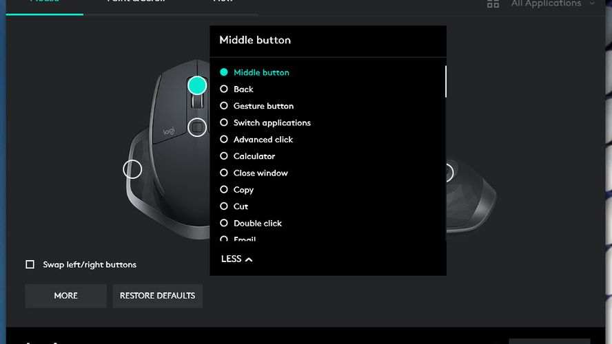 Logitech Options: Customisation of Logitech mouse or keyboard settings ...