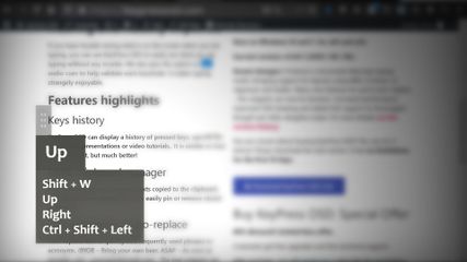 KeyPress OSD: Full-featured on-screen keypress display for ...