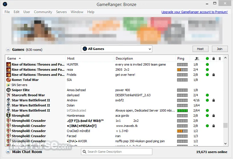 GameRanger: Free download for Mac and PC that | AlternativeTo