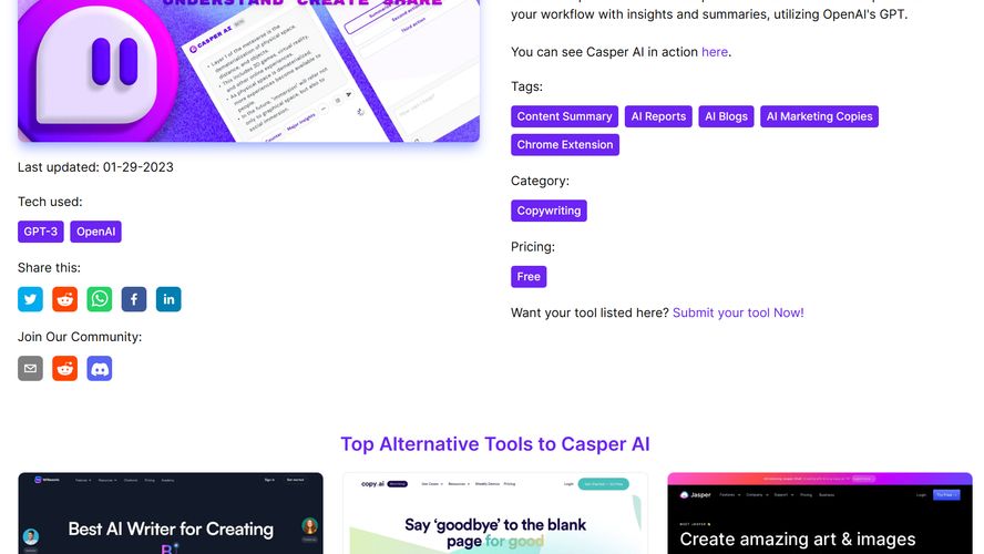aitools.fyi: Find Amazing AI Tools That Make Your Life Easy! | AlternativeTo