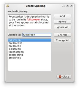 FocusWriter: Simple but configurable and themeable, distraction-free ...