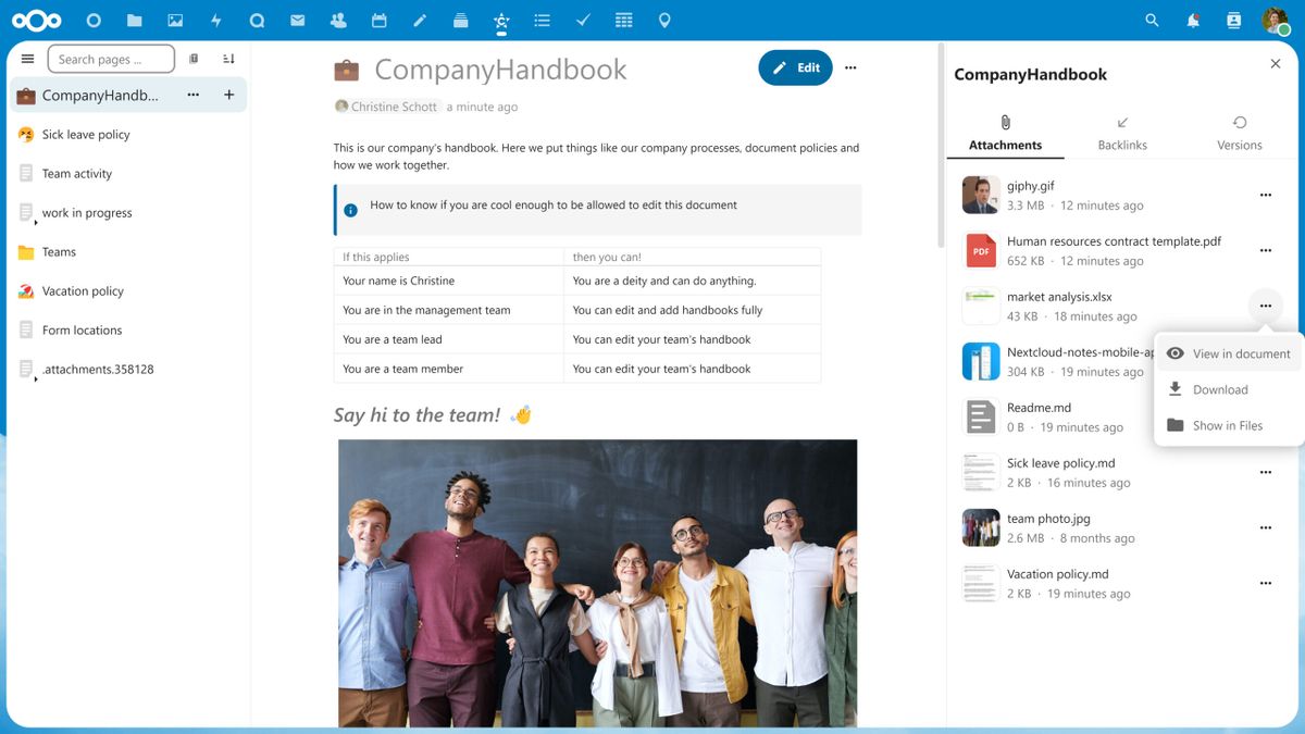 Nextcloud Hub: App Reviews, Features, Pricing & Download | AlternativeTo