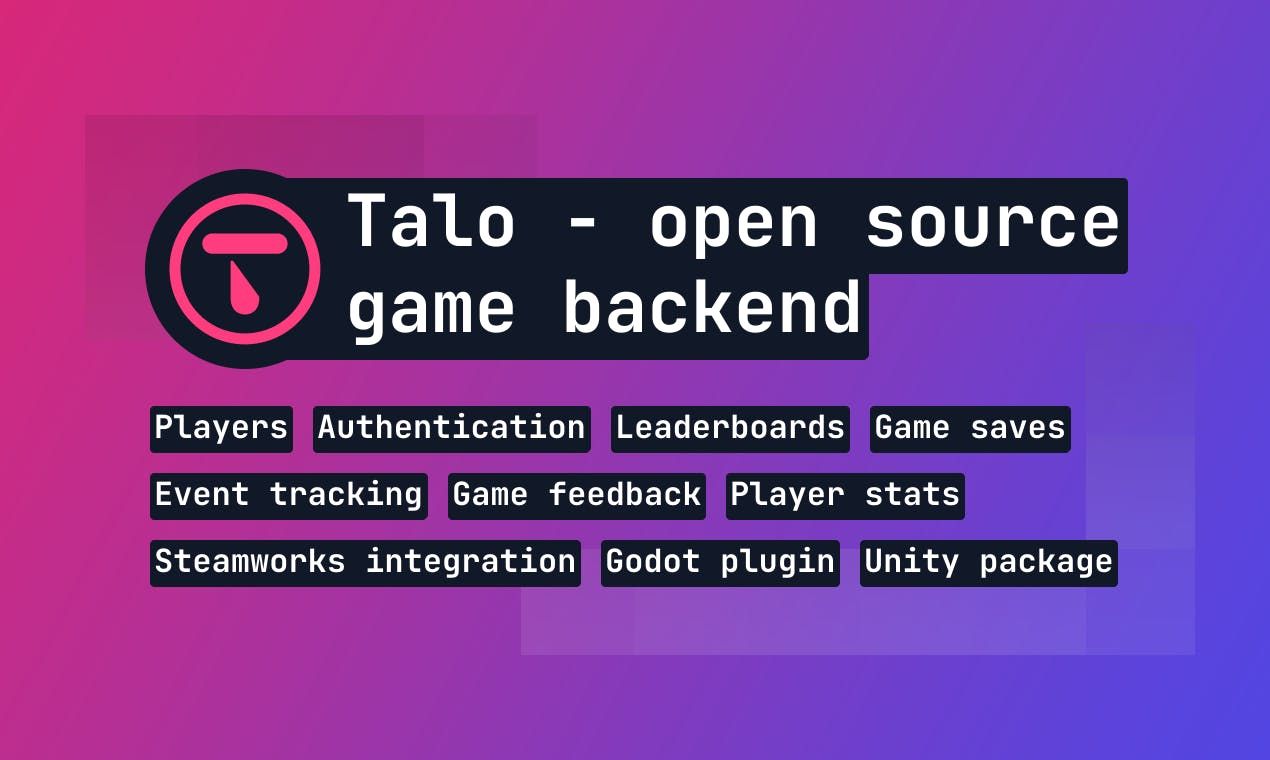 Talo Alternatives: Top 7 Game Development Tools & Similar Apps | AlternativeTo